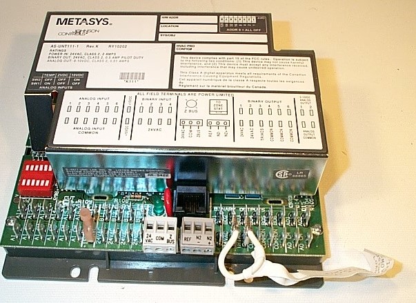 AS-UNT111-1 Johnson Controls Unitary Controller | Apex Controls