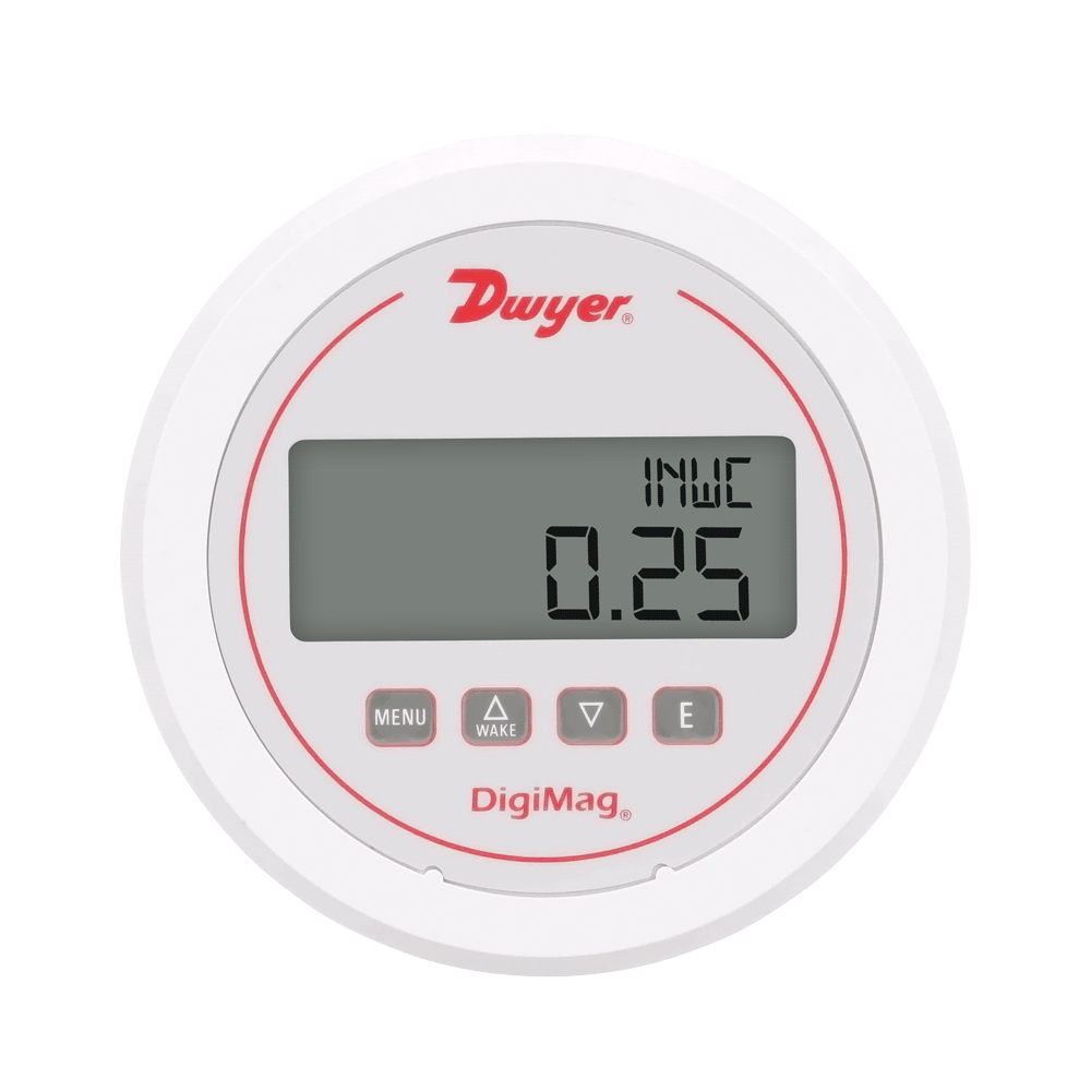 DM-1122 Dwyer DigiMag Digital Differential Pressure & Flow Gages | Apex ...