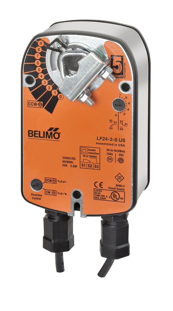 LF24-3-S US Belimo Actuator | Apex Controls