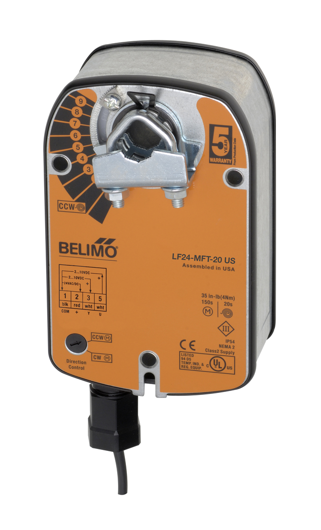 LF24-MFT-20 US Belimo Actuator | Apex Controls