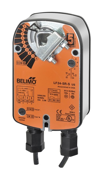 LF24-SR-S US Belimo Actuator | Apex Controls